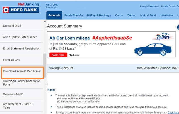 How PNB customers can download Form-16A, interest certificate.