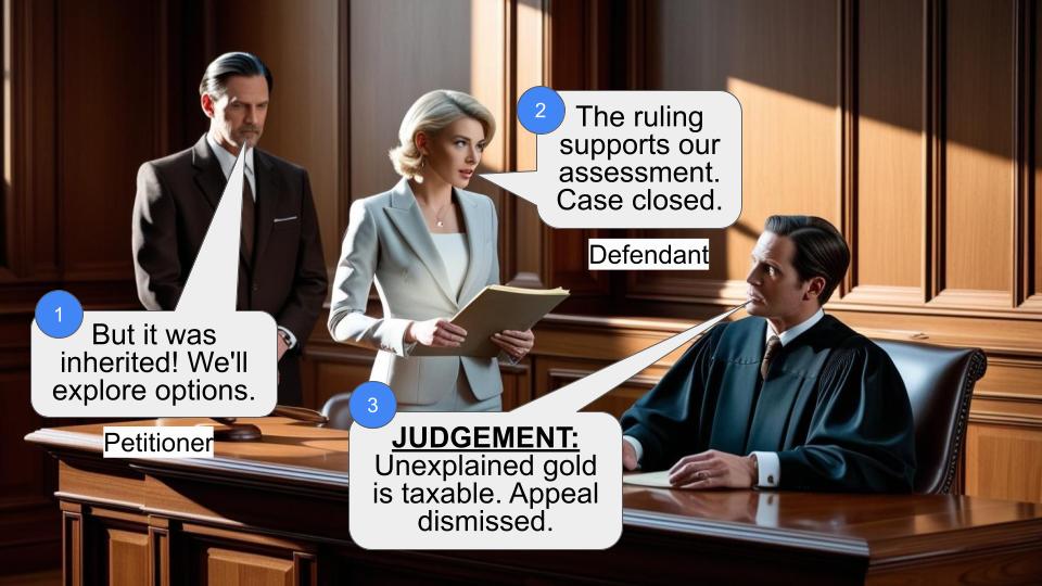 Court Upholds Tax Addition on Unexplained Gold Jewelry in Income Tax A